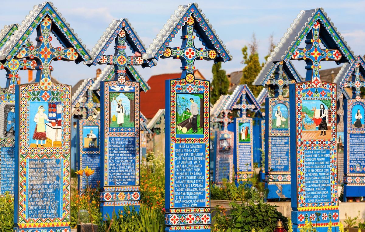 The Merry Cemetery (Cimitirul Vesel) – Săpânța, Romania
