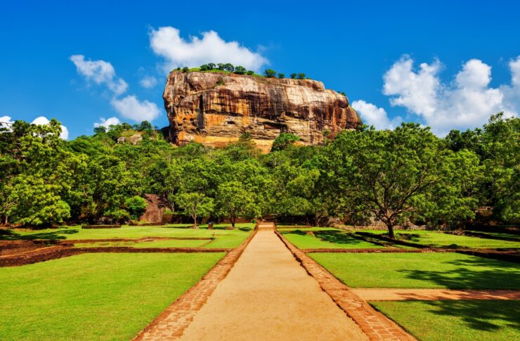 The Ancient Palace of Sigiriya in Sri Lanka
