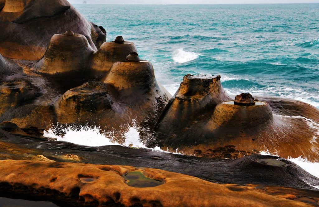 The Bizarre Rock Formations of Yehliu Geopark in Taiwan